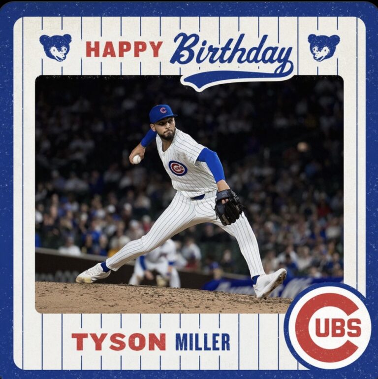 Wishing a very happy birthday to Tyson Miller!